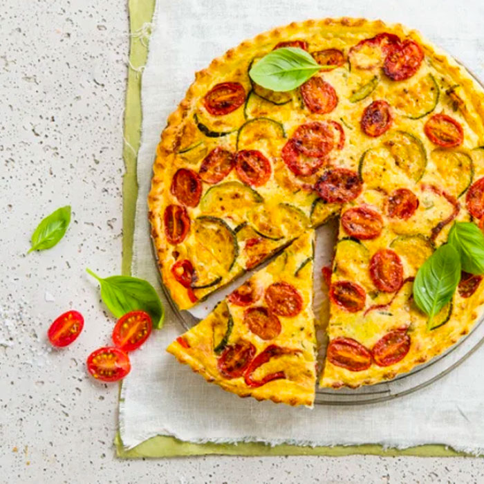 Delightful Mediterranean quiche – Good Earth